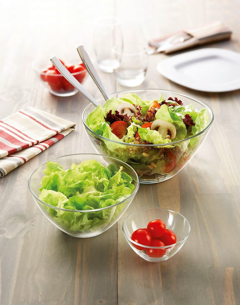 Tigela Cosmos em Vidro Transparente Temperado 23cm Luminarc - Spicy